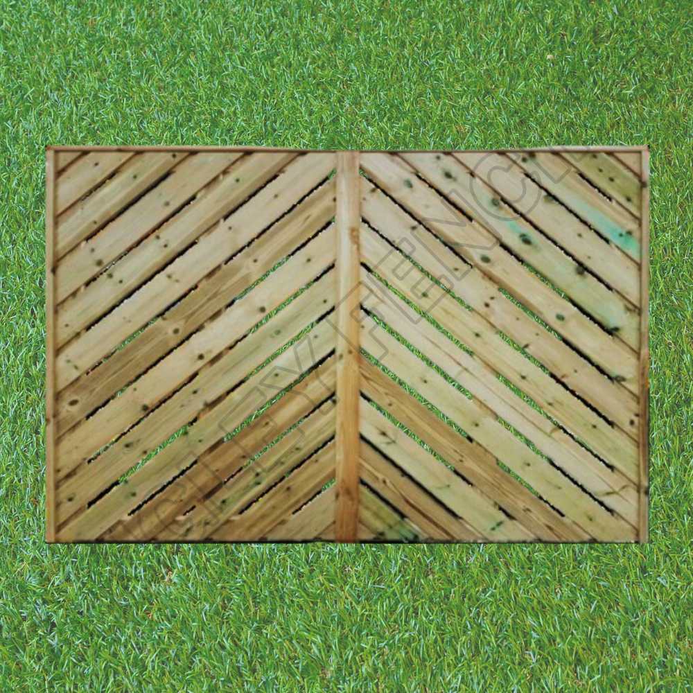Chevron Fence Panels | In Stock| Daily Deliveries in Bradford – Bingley ...
