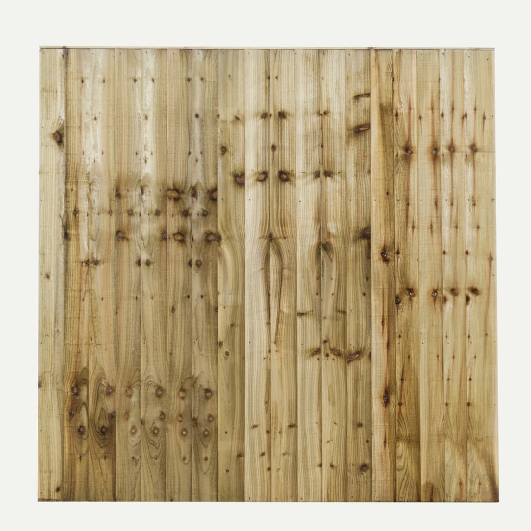 Flat Top Featheredge Fence Panels - Bingley Supply