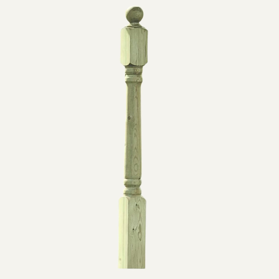 Turned Decking Newel Posts | Bingley & Bradford Supply