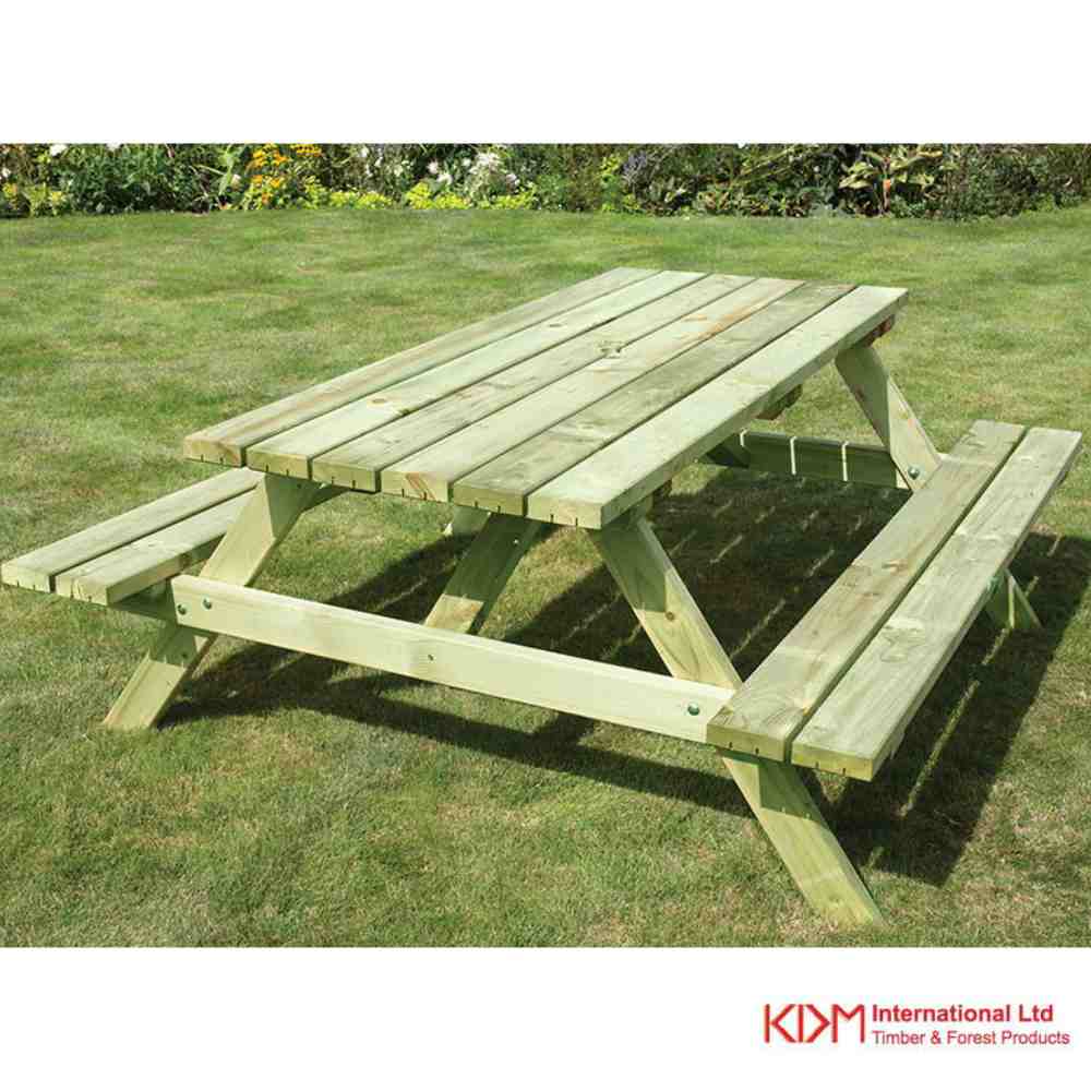 Pub Table & Bench style Garden Furniture – Bingley Fencing