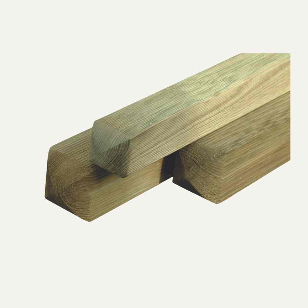 European Style Post - Smooth Planed - A Premier Fence Post – Bingley ...